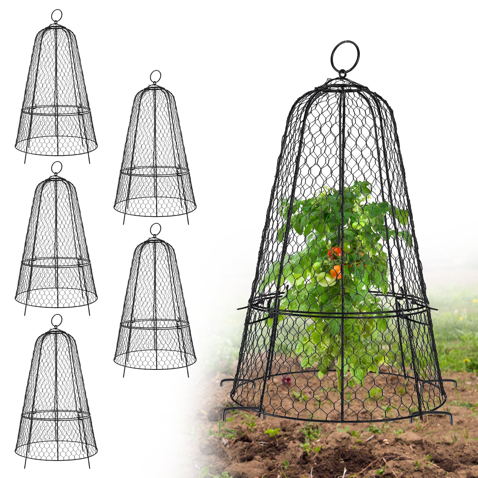 MADHOLLY 20" x 12" Large Plant Protectors from Animals - Stable ...