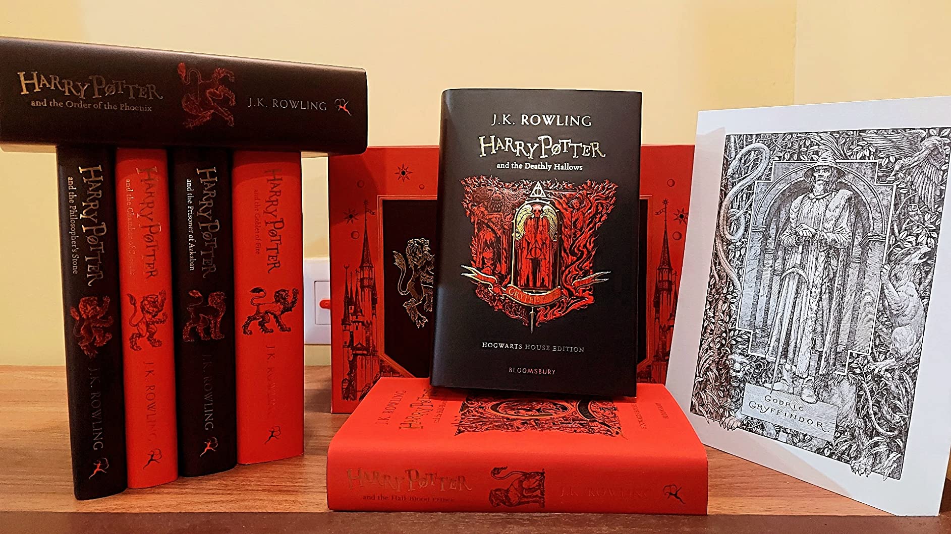 Harry Potter Gryffindor House Editions Paperback Box Set : Rowling, J.K ...