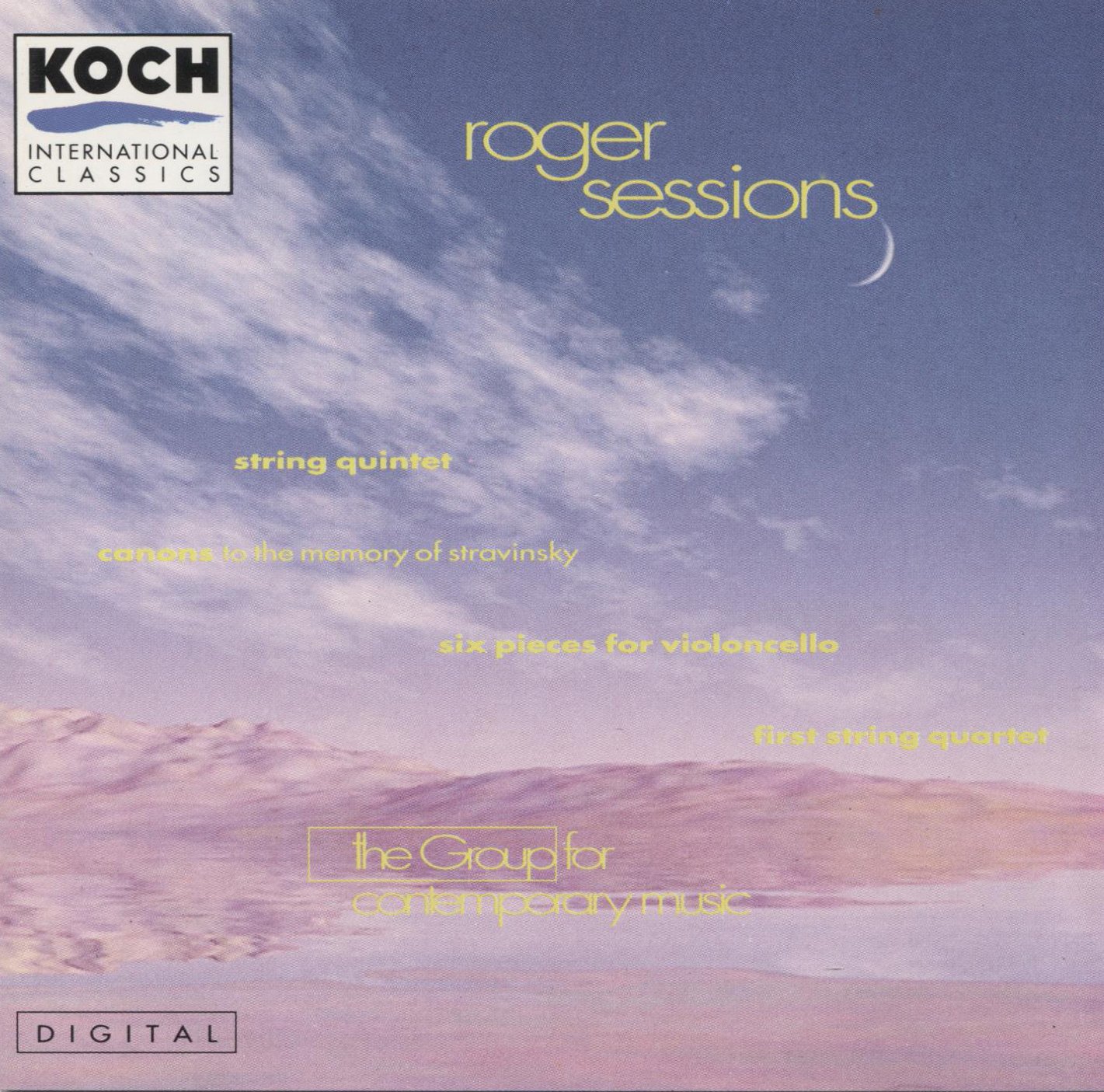 Roger Sessions - Sessions: String Quintet / Canons / 6 Pieces for Cello ...