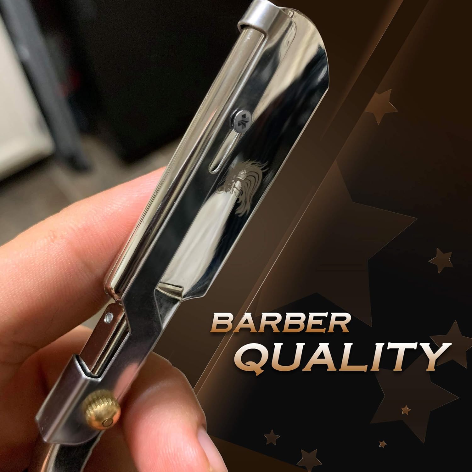 Professional Barber Straight Razor & Replacement Blades Set – Beauty ...