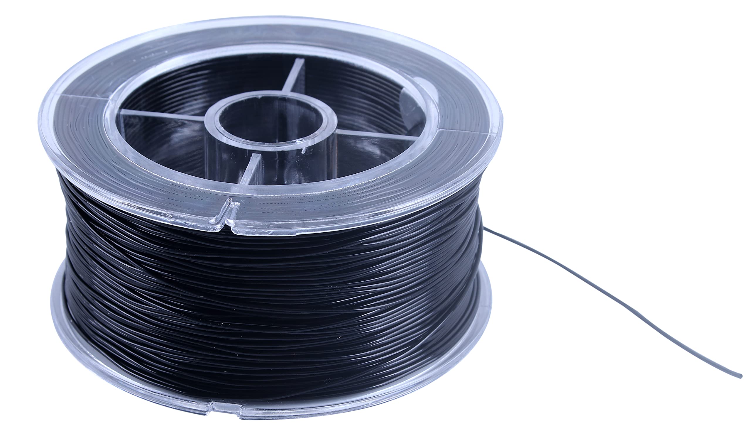 Snapklik.com : KONMAY 44 Yards 1.2mm Round Stretchy Cystal String For ...