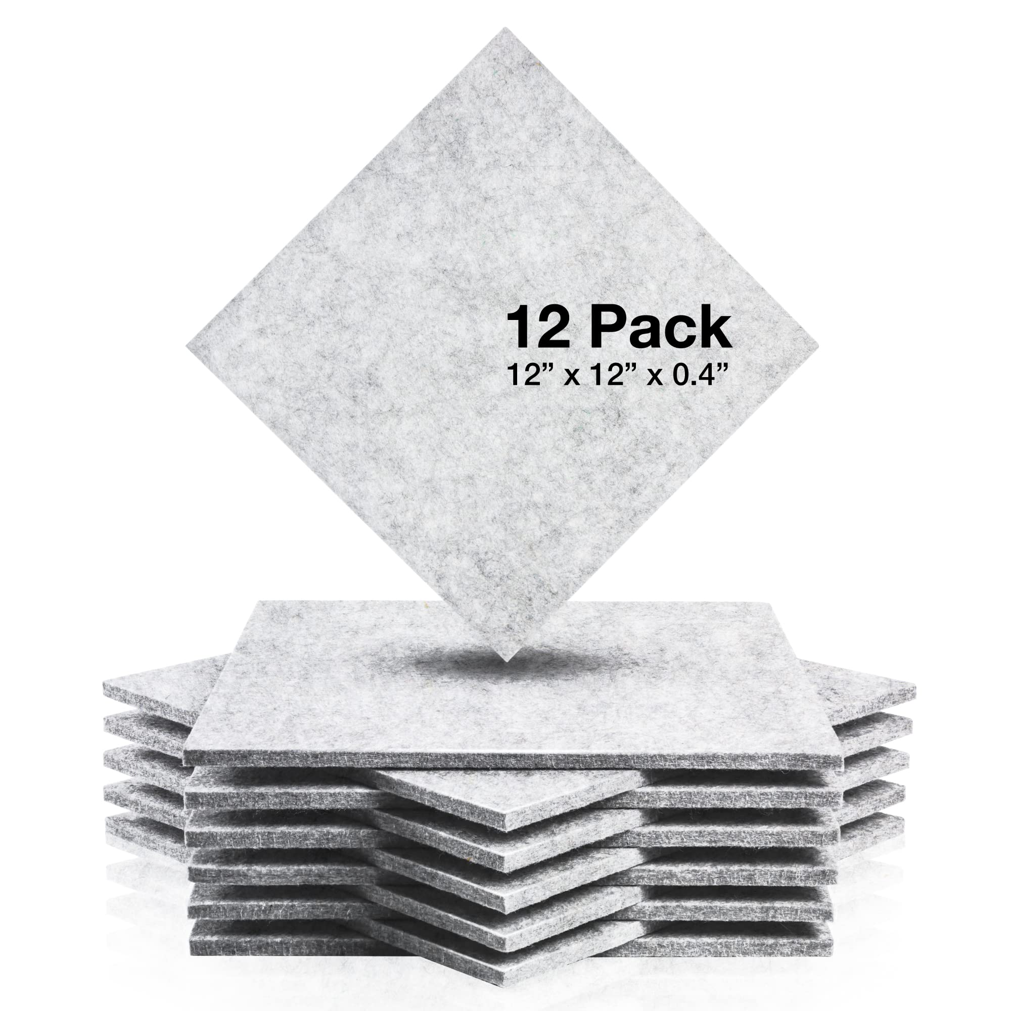 Fstop Labs Acoustic Foam Panels, 12" X 12" X 0.4" Acoustic Sound ...