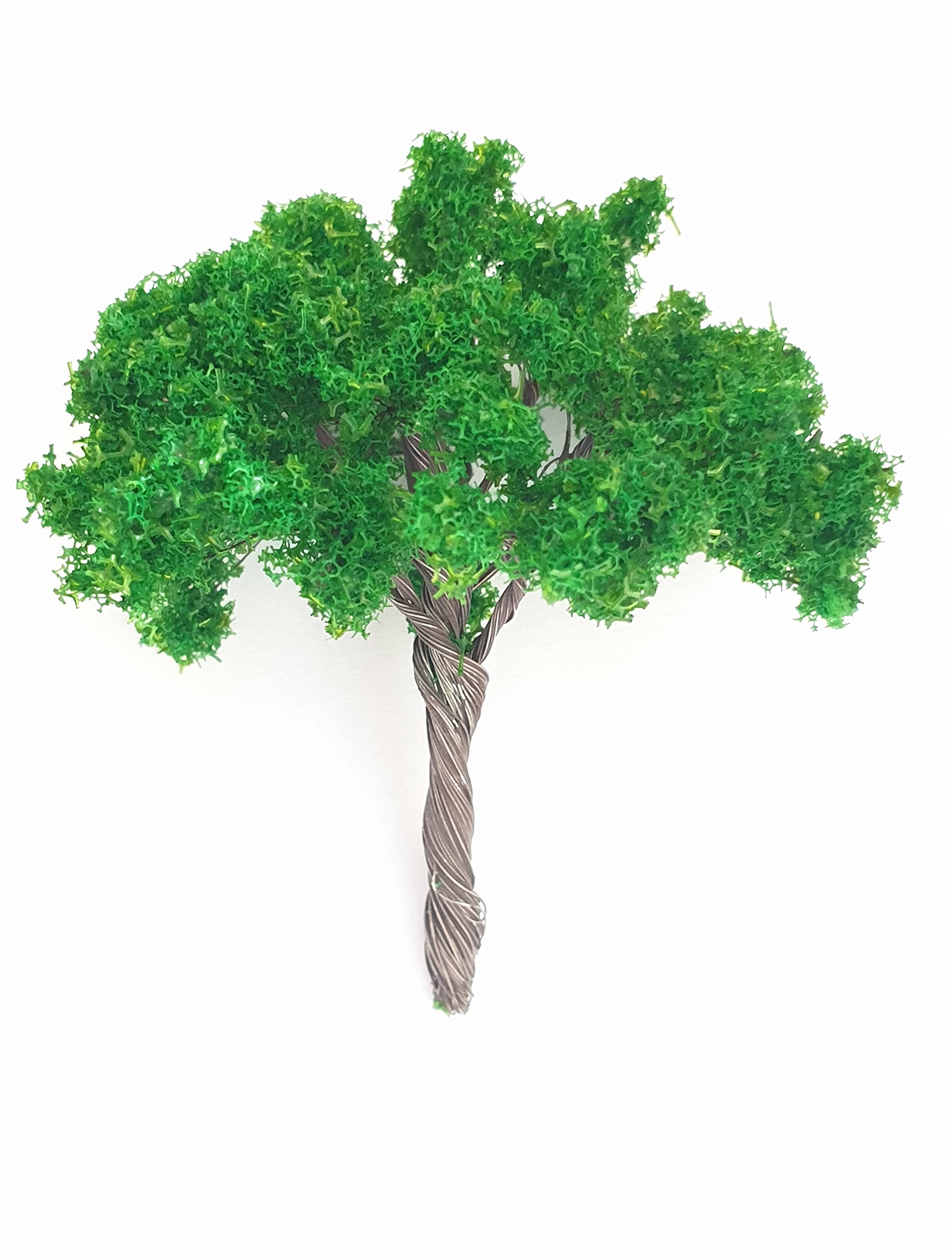 Buy Kaushalya Miniatures Scale Model Trees 10 cm Height ~ Green Wire ...