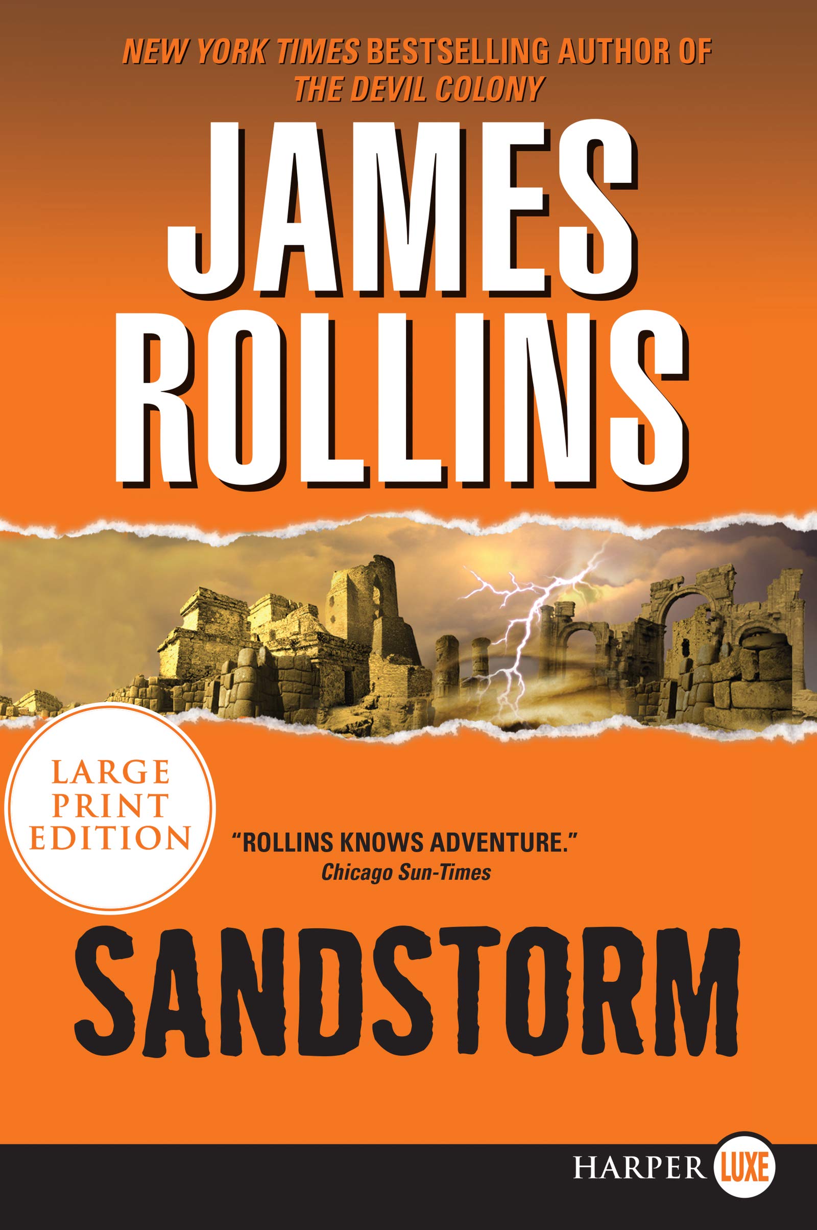 Amazon.com: Sandstorm: 9780062066527: Rollins, James: Books