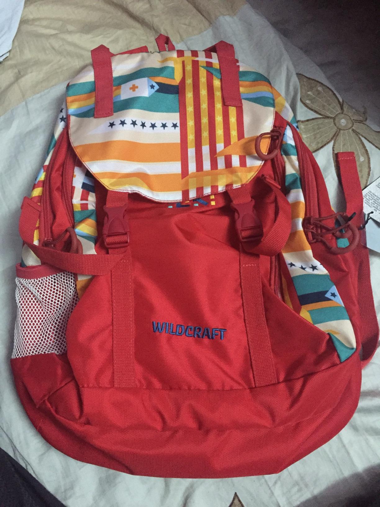 Buy Wildcraft Wiki Daypack 30 liters Red Casual Backpack (8903338048848 ...