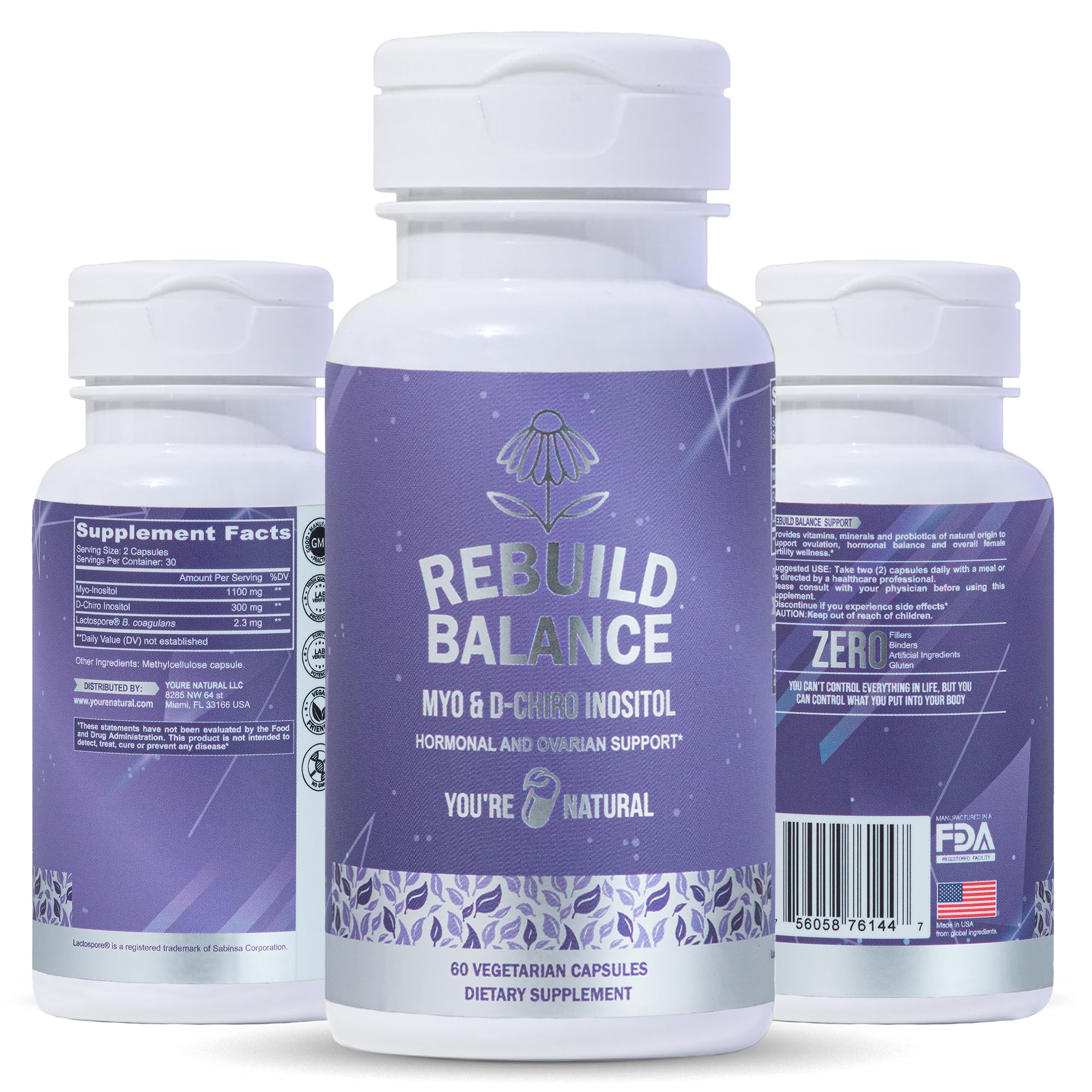 Myo Inositol And D Chiro Inositol Probiotics Hormone Balance Women ...