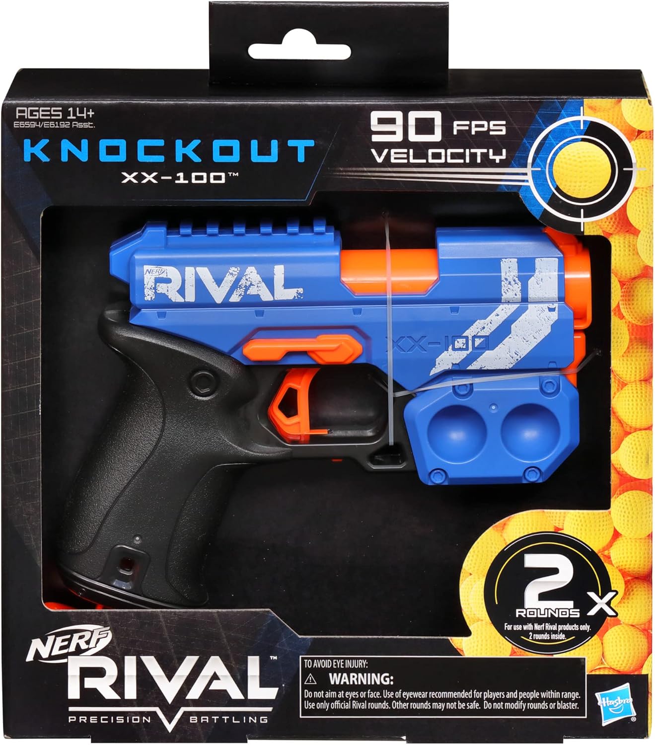 Amazon | NERF Ner Rival Knockout XX 100 Blue | アクション・スポーツトイ | おもちゃ