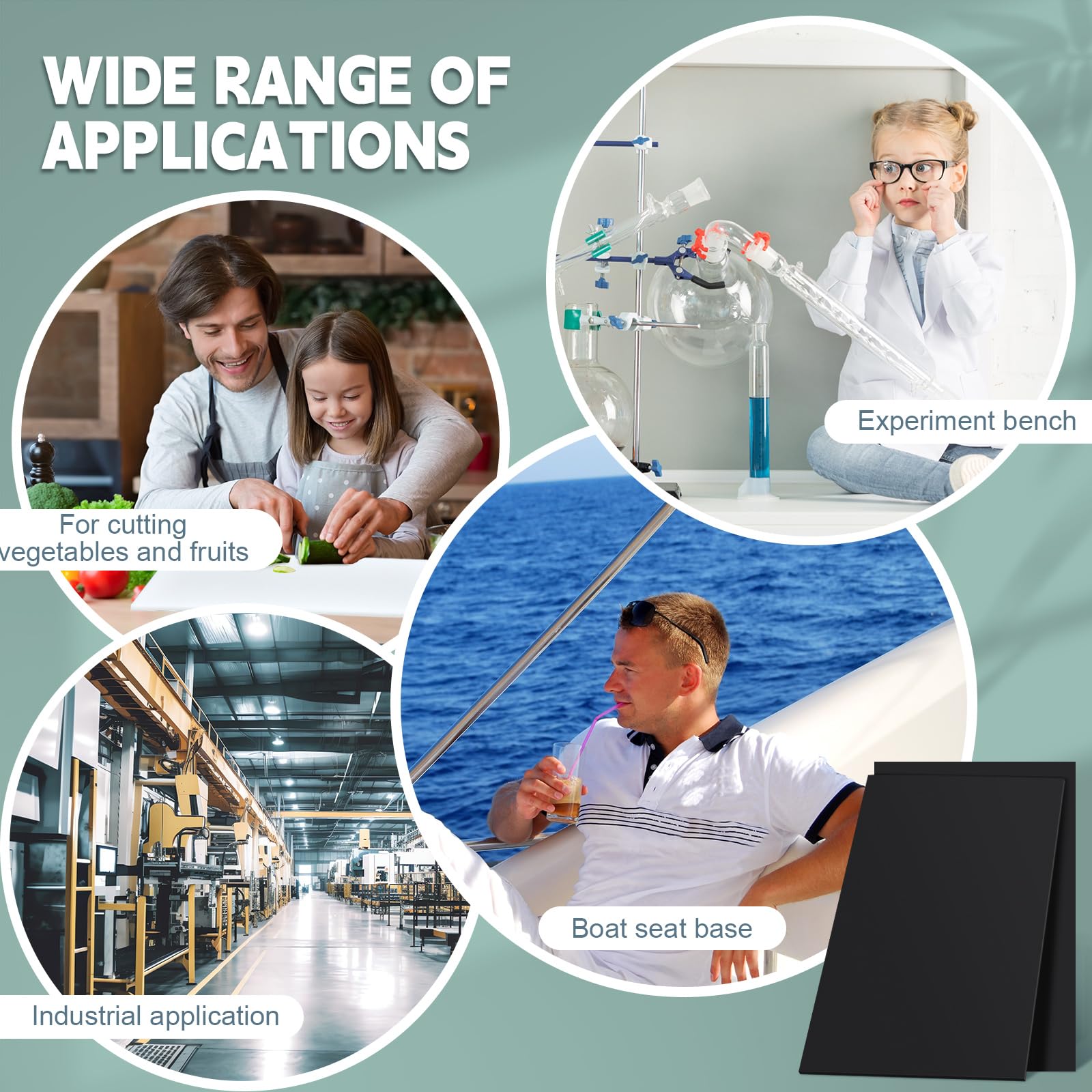 Snapklik.com : Sasylvia Hdpe Sheet, Hdpe Plastic Sheet Flexible High ...