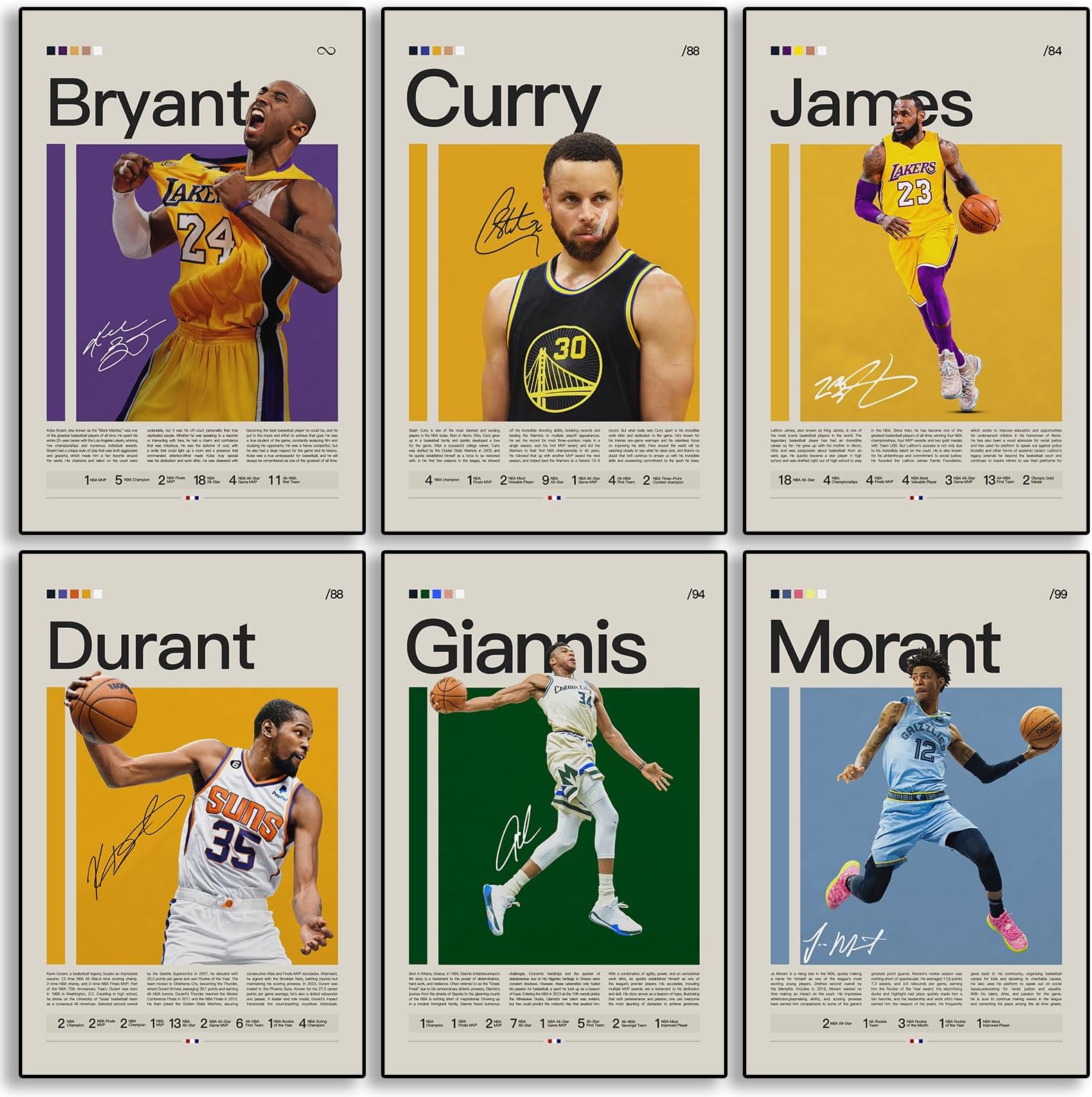 Amazon.com: Trends International NBA League - Superstars 24 Wall Poster ...