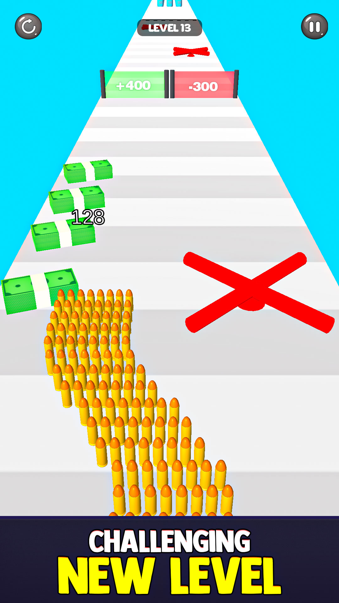 Action Bullets Rush Army Run 3D! Merge Bullet Weapon Master ...