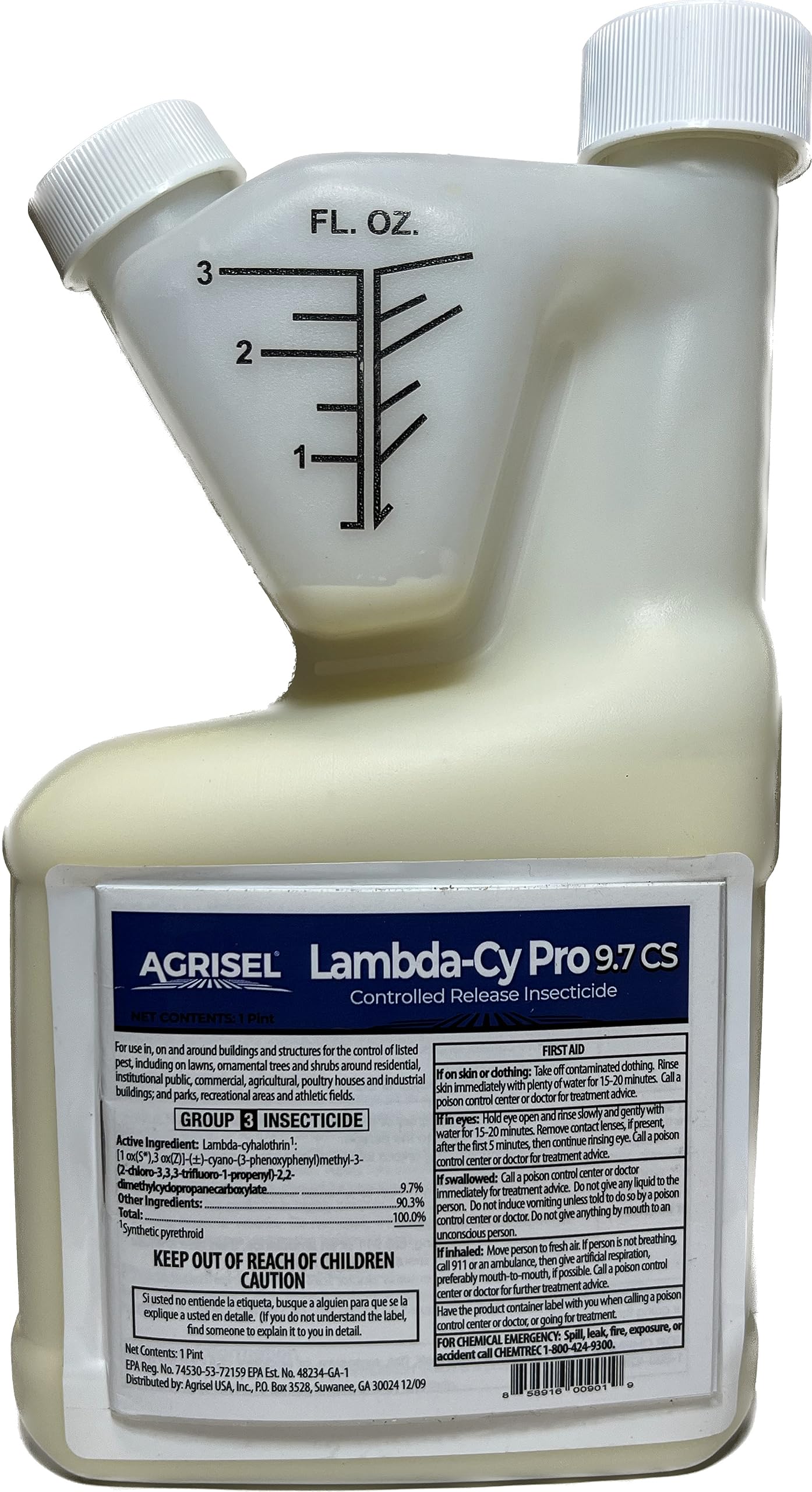 Buy Lambda Cy Pro 9.7 CS (16 Fl. Oz. / Pint) by Agrisel - Dual-Action ...
