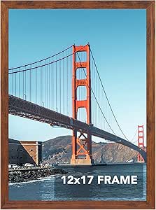 Amazon.com - OMISHE 12x17 inch Picture Frame for Wall Hanging, 12 x 17 ...