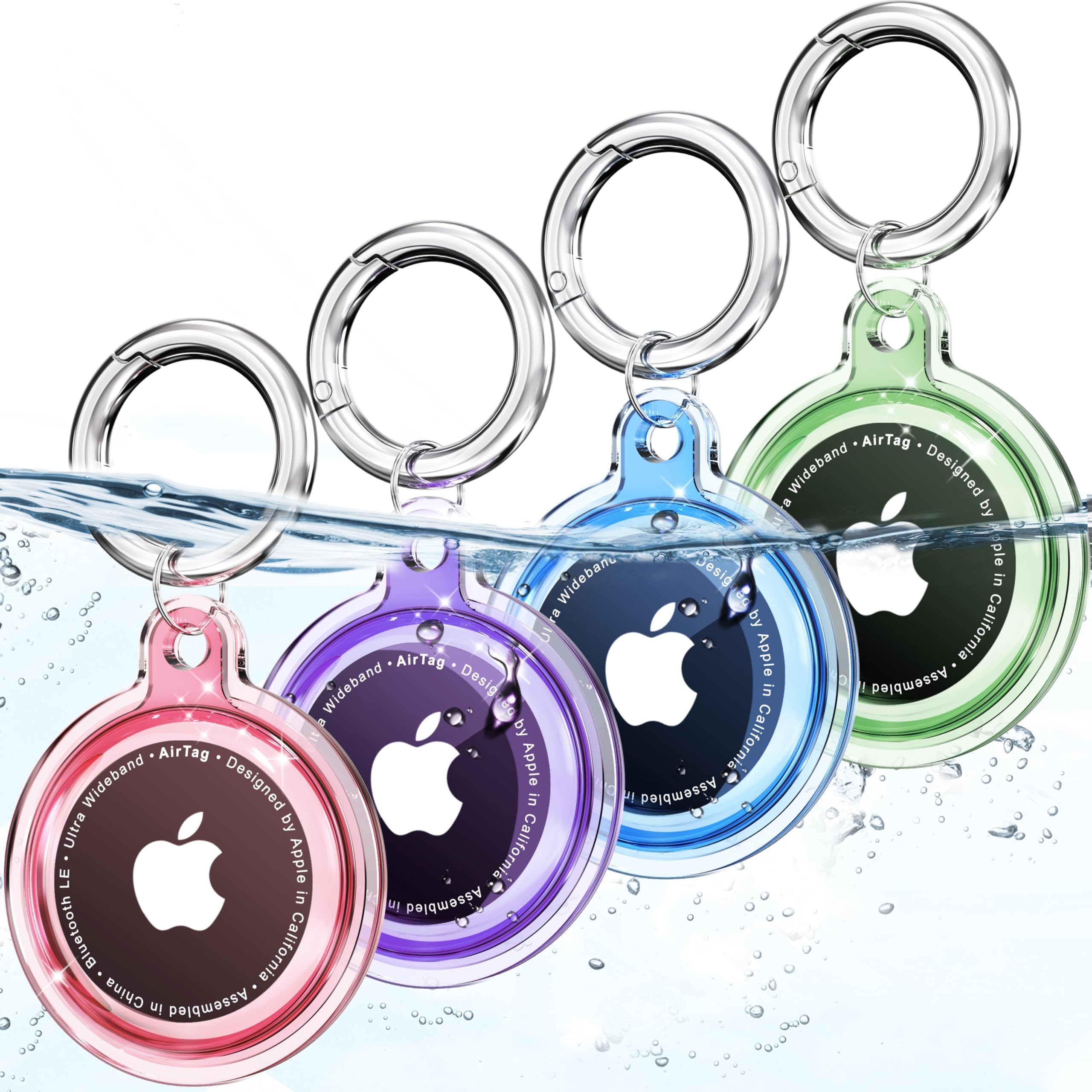 Amazon.com: OtterBox Sleek Tracker Case for Apple AirTag (4 Pack ...