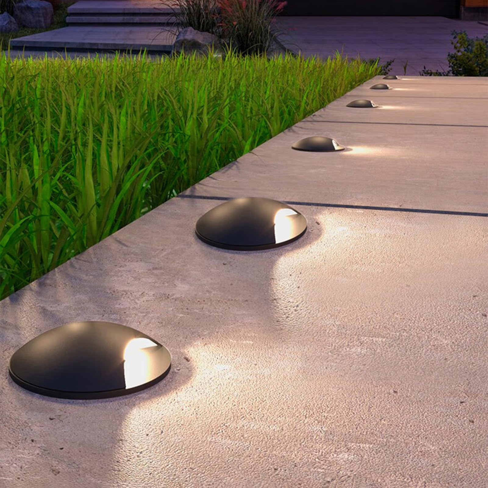 Inground Concrete For Path Lights