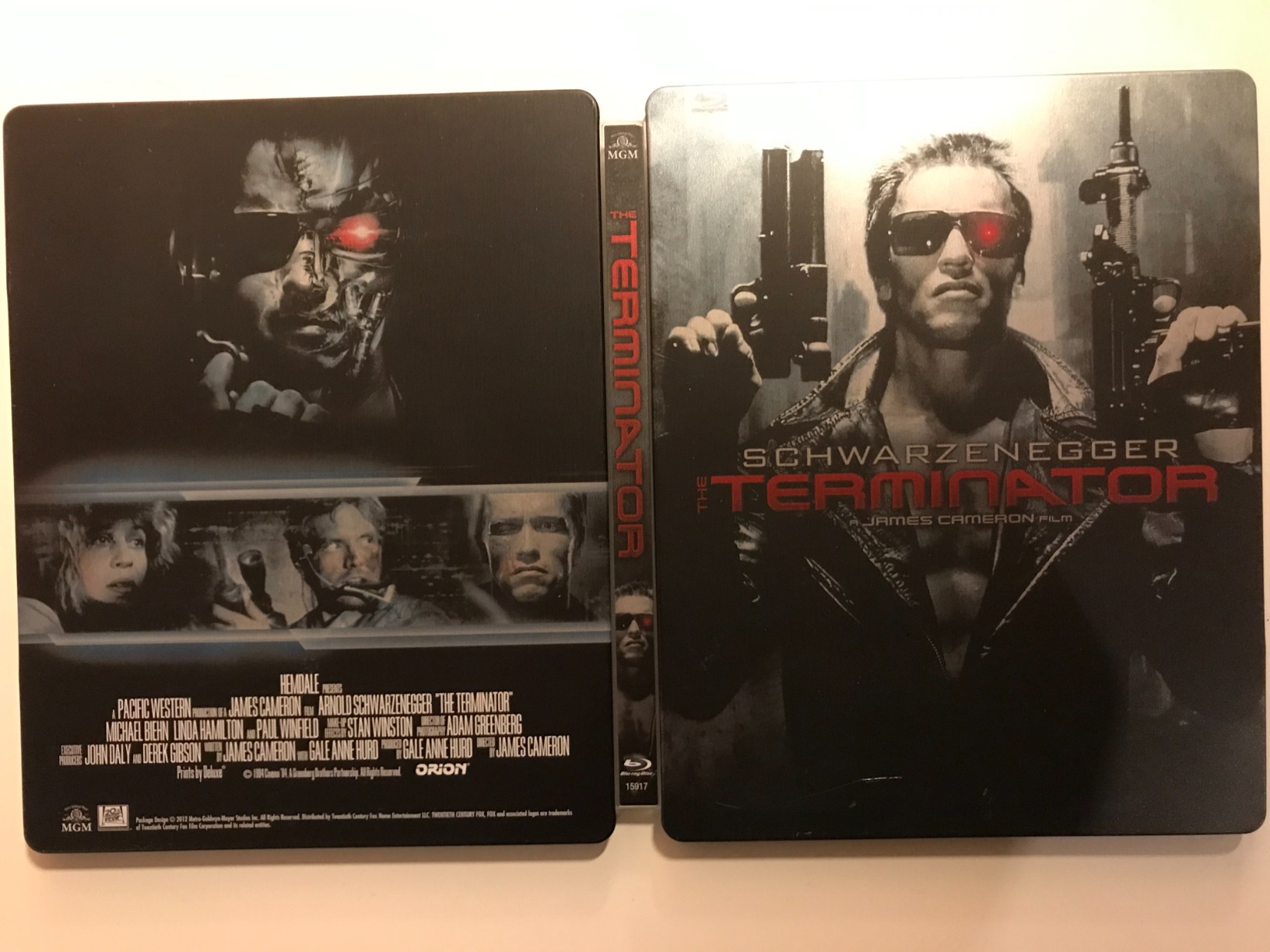 The Terminator - Steelbook (ungeschnittene Fassung) [Blu-ray] [Limited ...