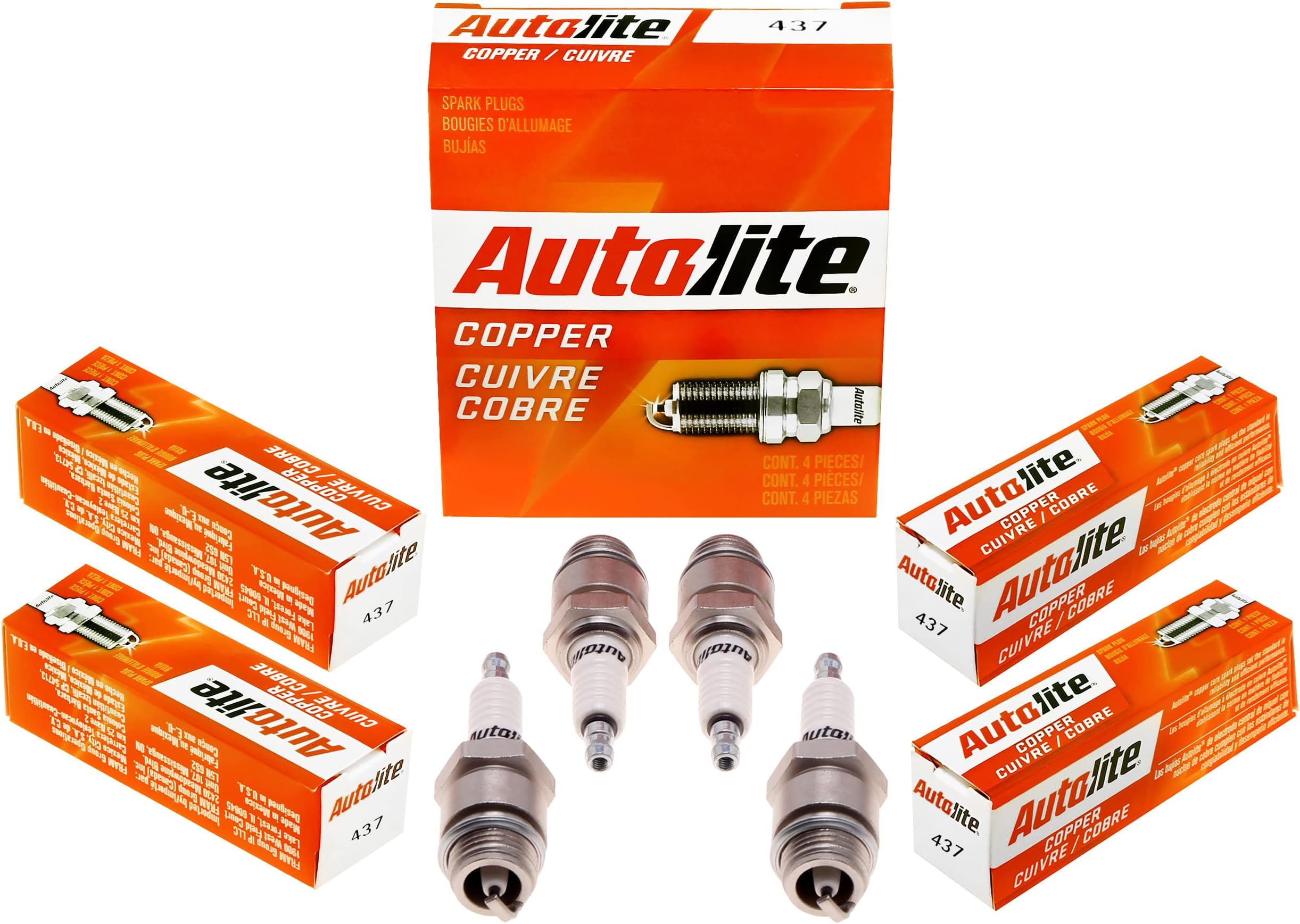 Amazon.com: Arko Tractor Parts Spark Plugs Replacement For Ford Gas ...