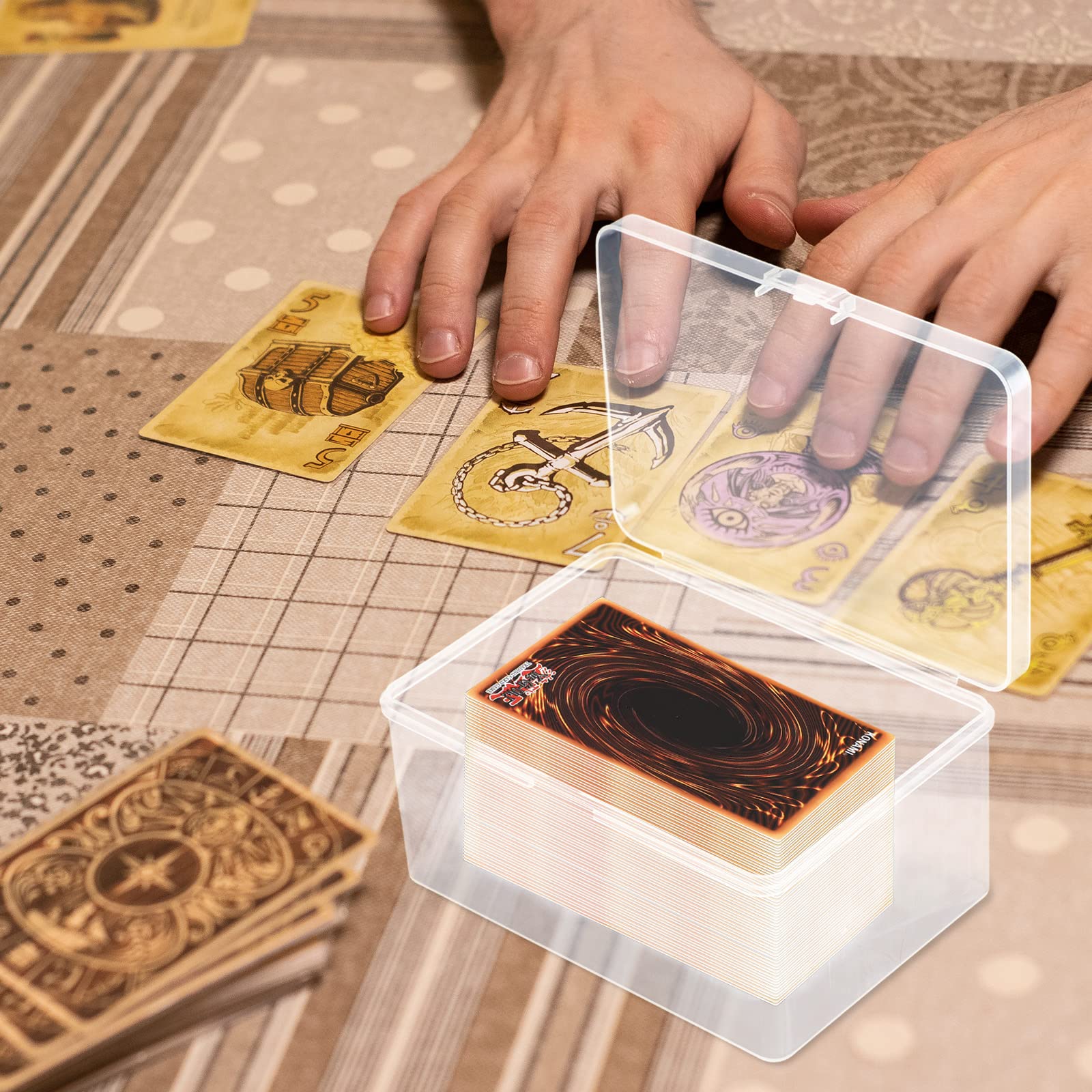 Snapklik.com : Vicenpal Playing Deck Card Storage Box Plastic Card ...
