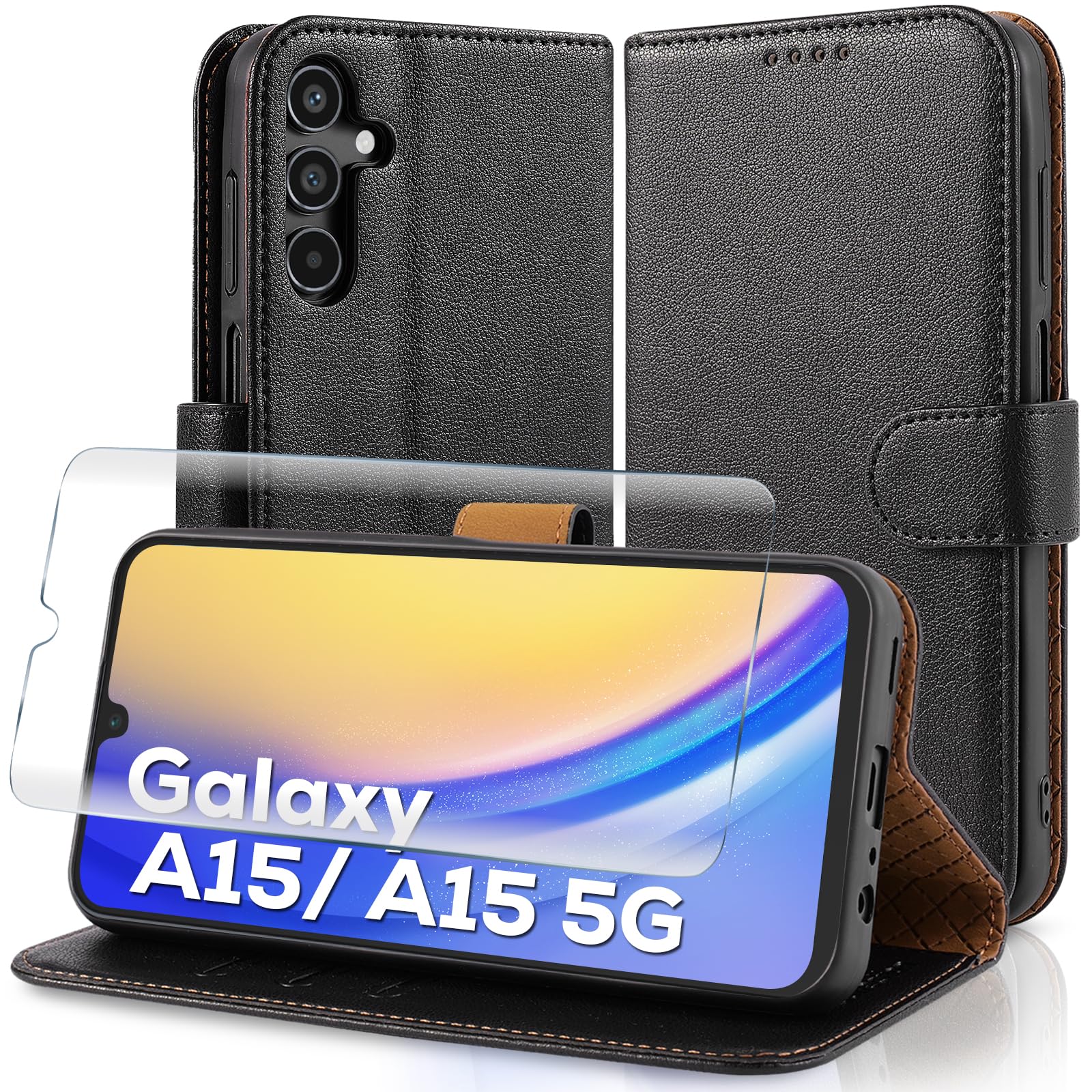 Case Collection for Samsung A15 Phone Case and Screen Protector ...