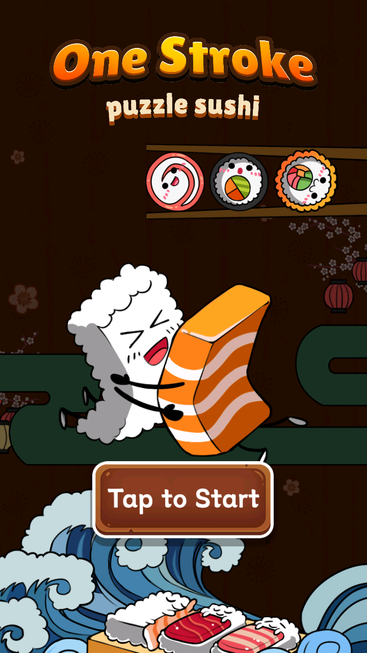 One Stroke:Puzzle Sushi - App on Amazon Appstore