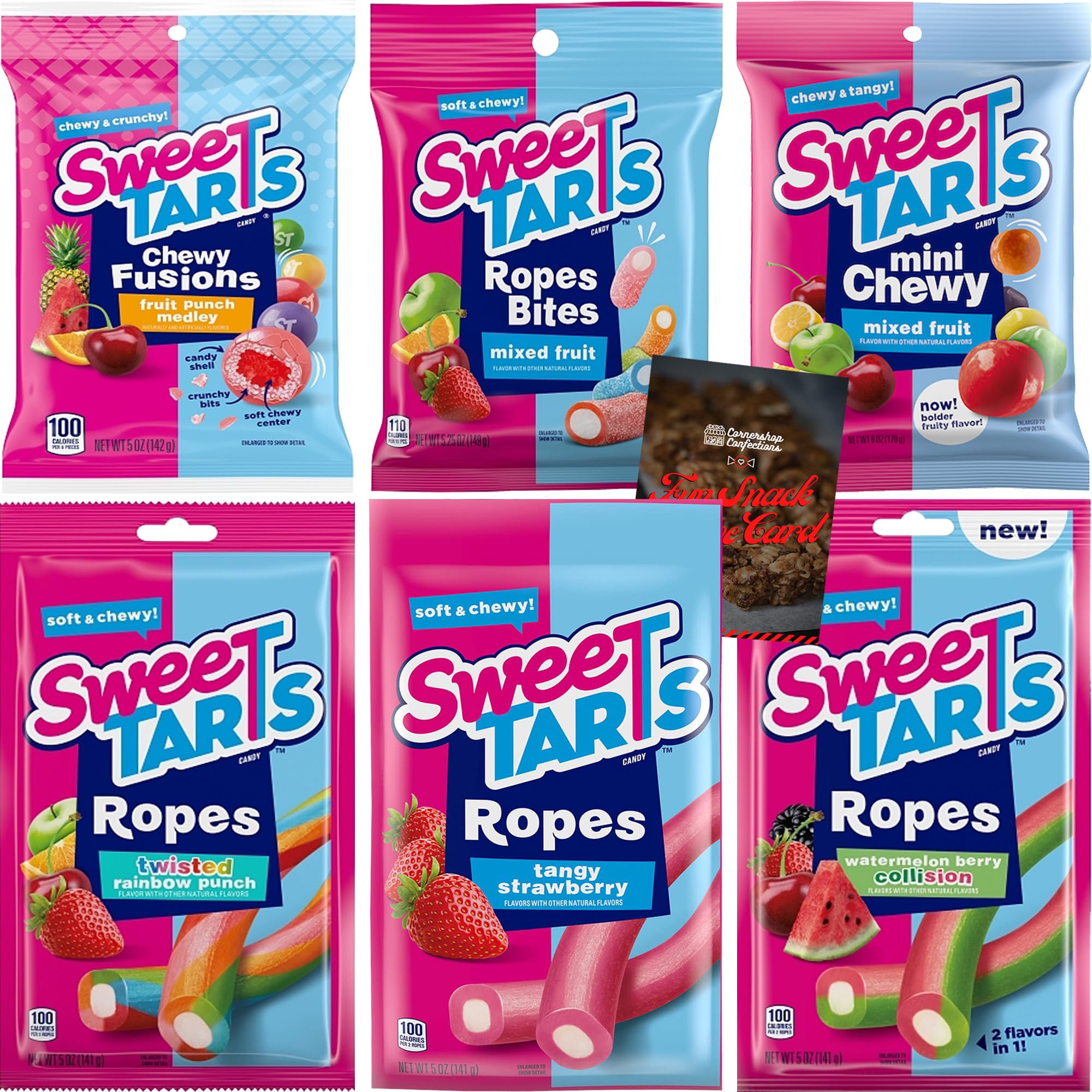 Buy Sweetarts Lover's Bulk Variety Pack - 7 Different Types - Rainbow ...