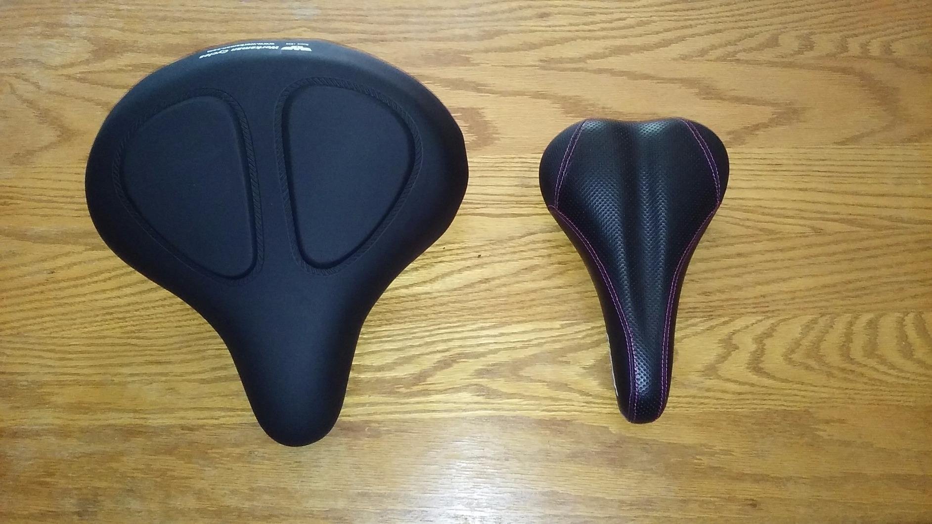 Amazon.com : Worksman Extra Wide Comfort Bike Saddle (13-Inch) : Bike ...