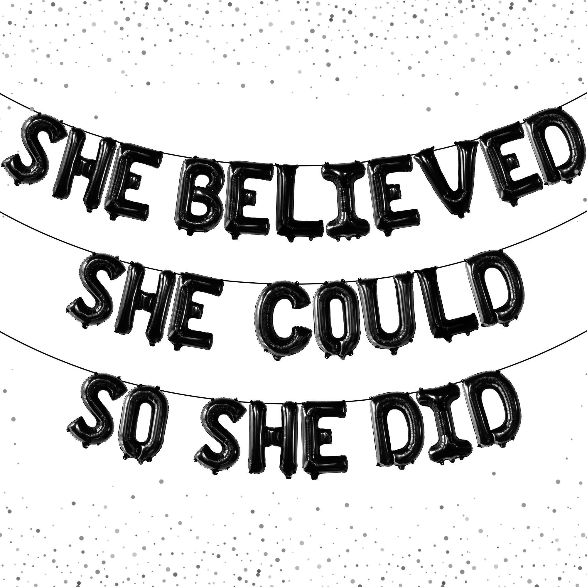 Buy She Believed She Could So She Did Banner - 16 Inch | She Believed ...