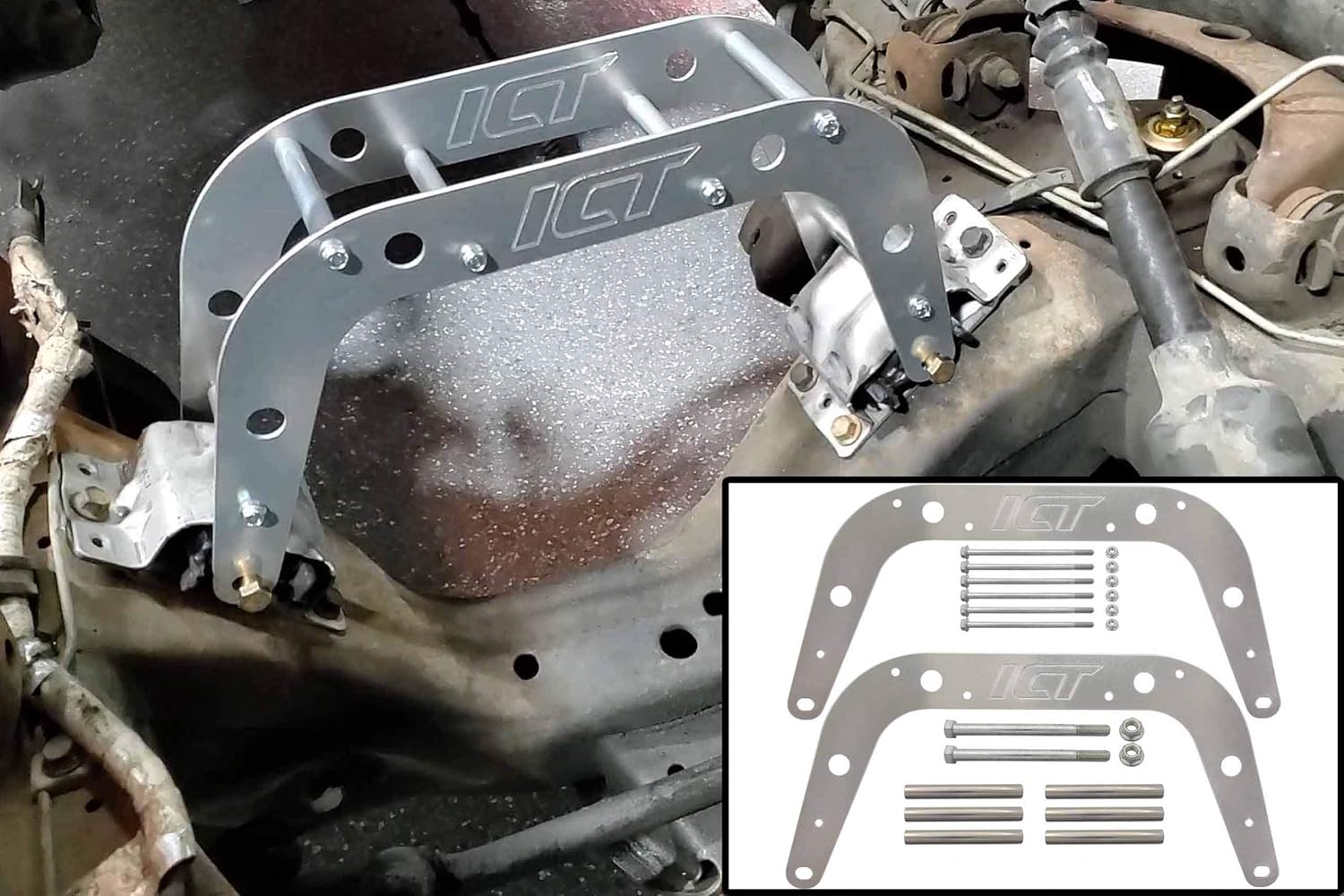 Amazon.com: ICT Billet SBC Engine Mount OEM Location Alignment Tool ...