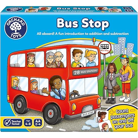Orchard Toys Bus Stop Game : Amazon.co.uk: Toys & Games
