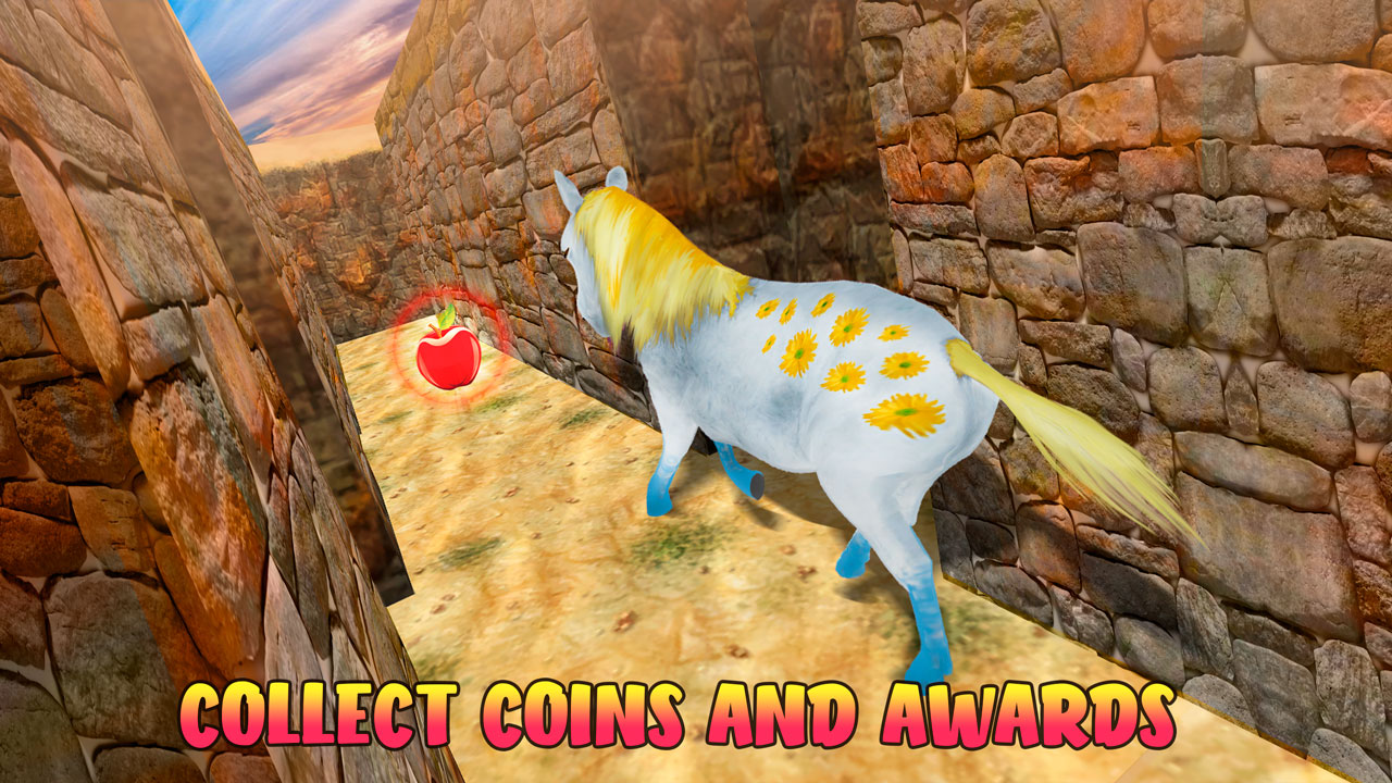 Little Pony Maze Dungeon Simulator: Horse Quest Animal Surviving Game ...