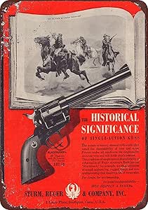 Amazon.com: Metal Signs Tin Sturm Ruger & Company .357 Magnum ...