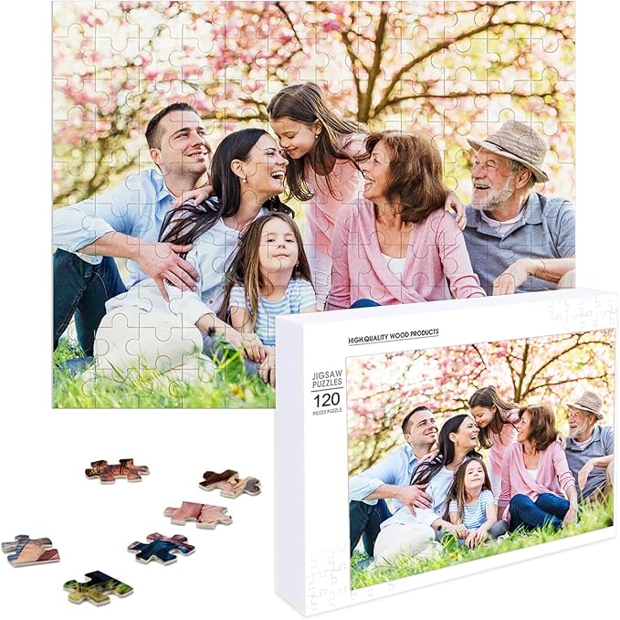 Amazon.com: Custom Puzzle from Photo, Personalized Puzzle for Adults ...