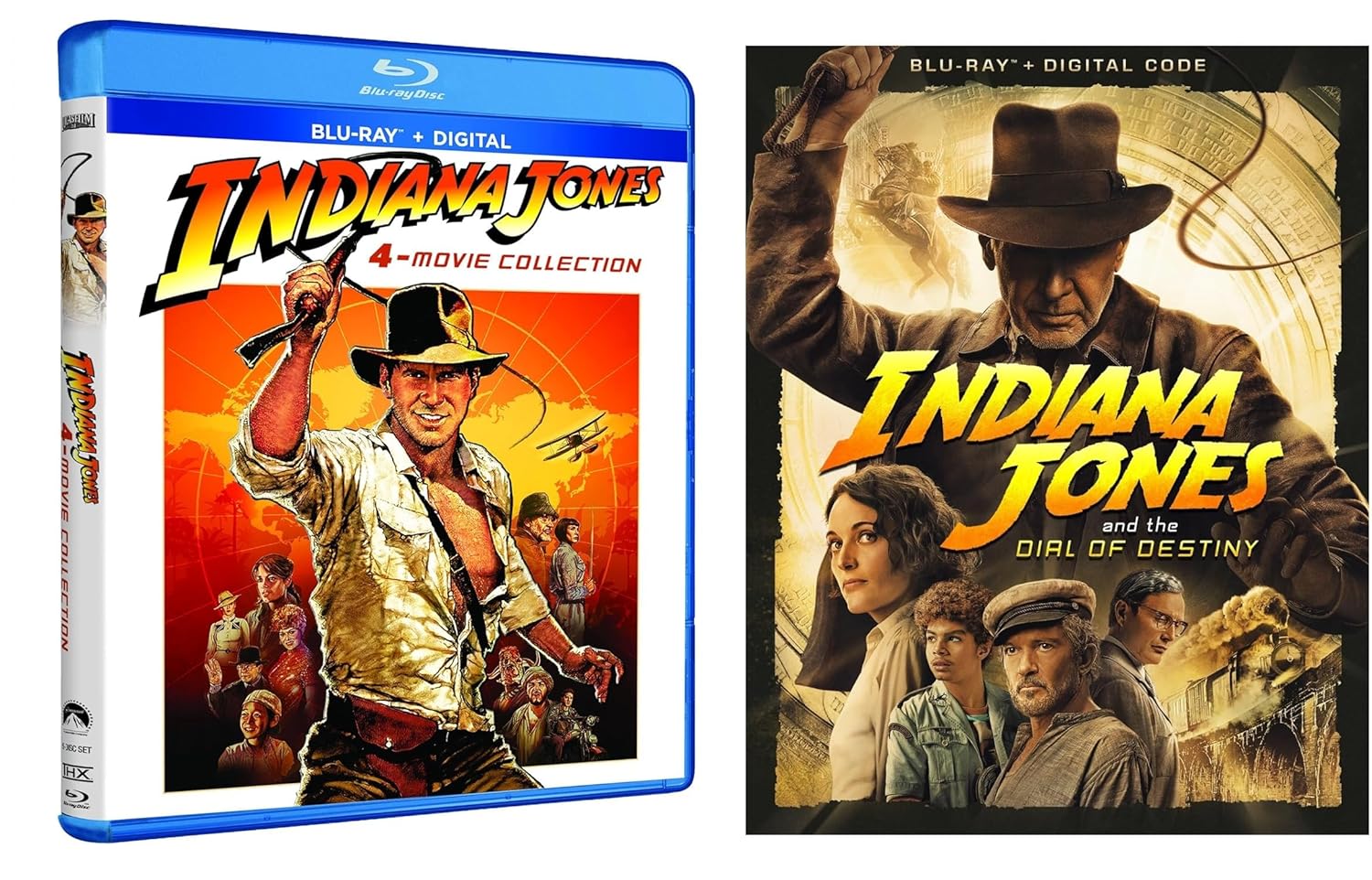 Amazon.com: Indiana Jones: The Complete 5 Movie Adventure Collection ...