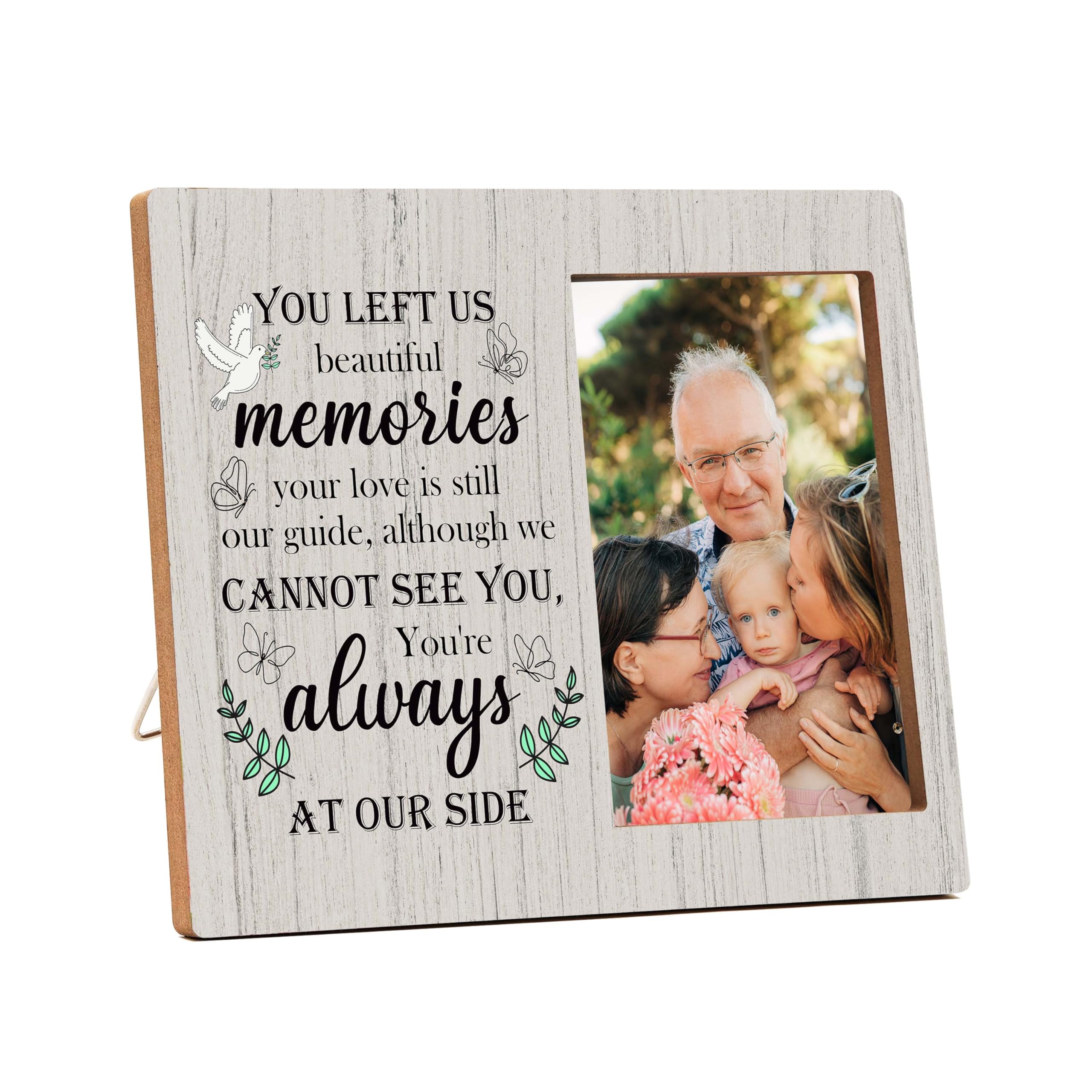Amazon.com - Memorial Picture Frame, In Loving Memory Wood Photo Frame ...