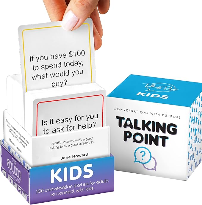 Amazon.com: 200 Kids Conversation Cards - Helping Kids Have Fun and ...