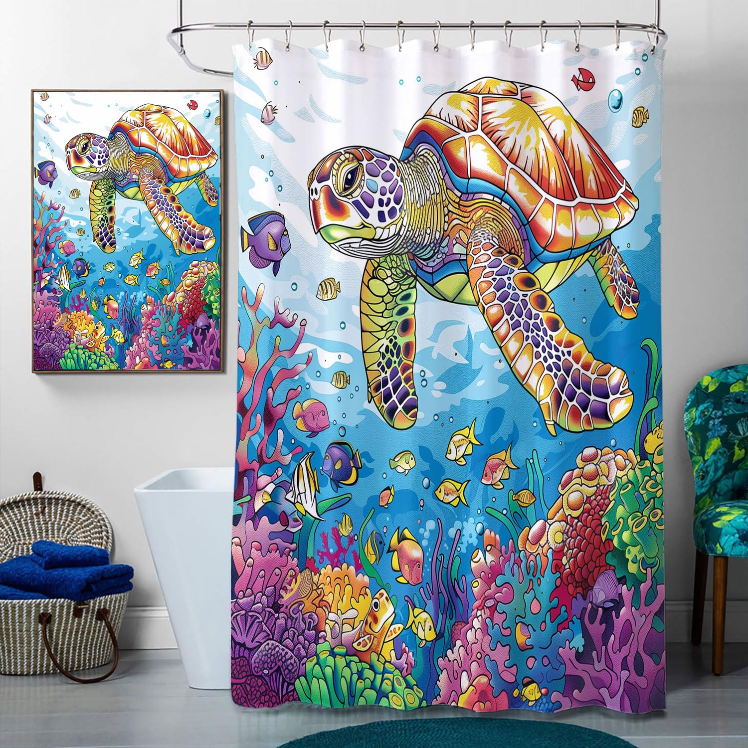 Turtle Bathroom Accessories Sets Bath | Turtle Bathroom Set | Poshmark