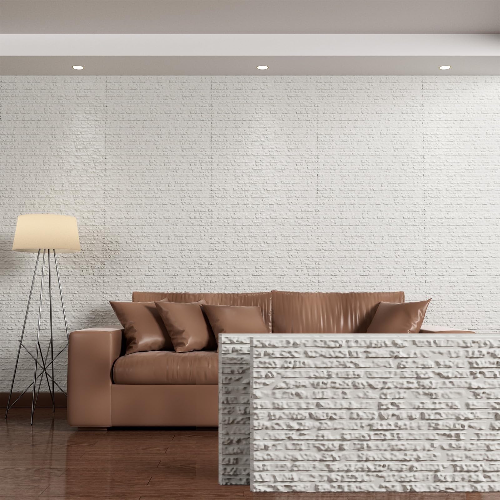 Bantie 3D Stone Wall Panels 24"× 12"Flowstone Rock Wall Paneling Soft ...
