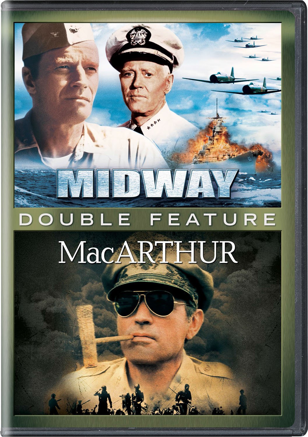 Midway / MacArthur Double Feature [DVD]: Amazon.ca: Charlton Heston ...