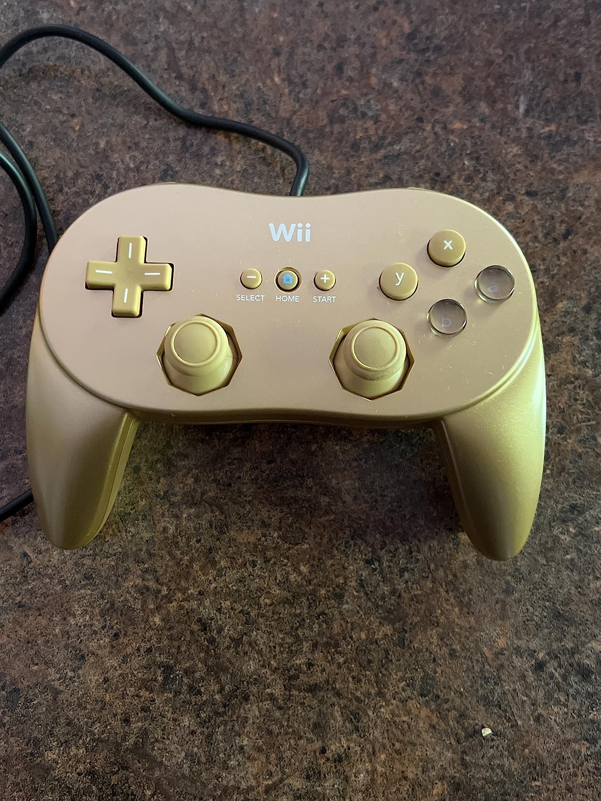 Amazon.com: Wii Classic Controller Pro - Gold : Video Games