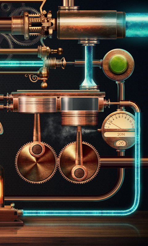 Mechanica clock live wallpaper - App on Amazon Appstore