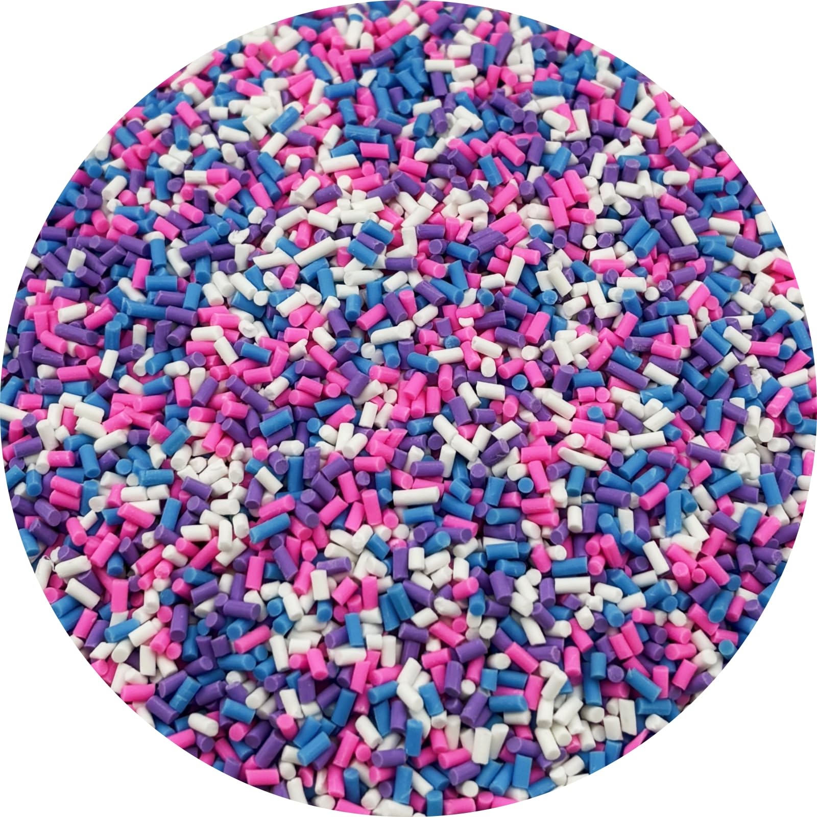 Amazon.com: YHYPOCI 100g 3mm Fake Sprinkles Polymer Clay Sprinkles Fake ...