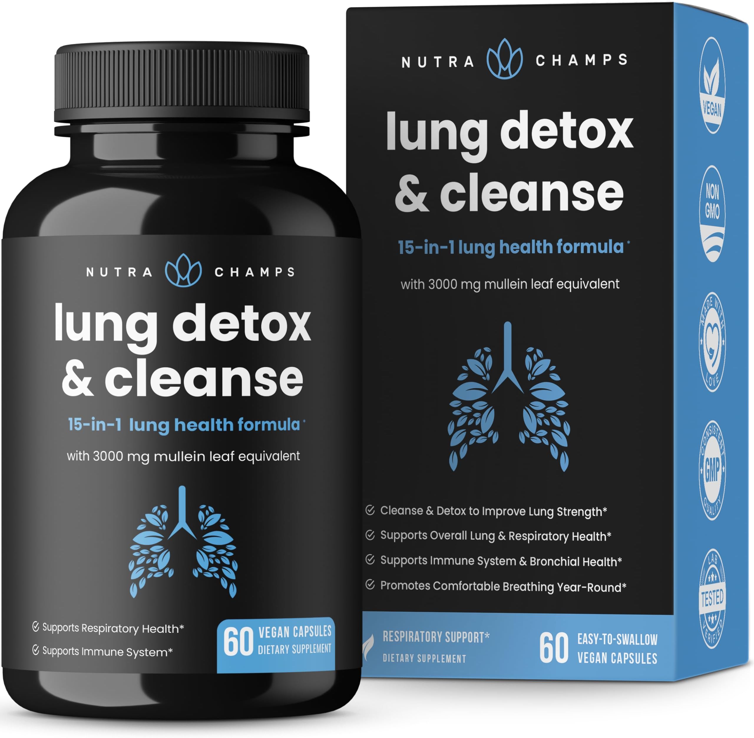 Amazon.com: Swisse Mullein Lung Cleanse for Smokers | Clear Lungs with ...