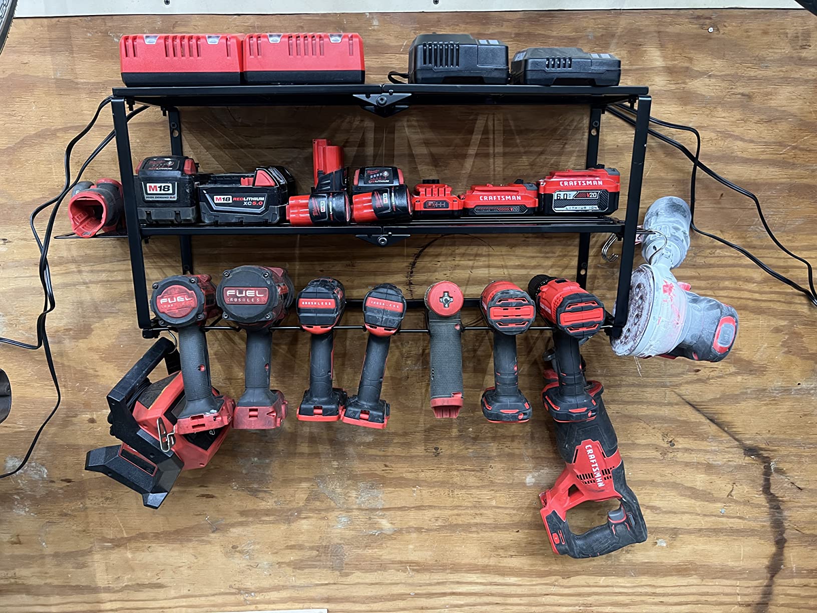 $11/mo - Finance Power Tool Organizer, Garage Organization with 7 Drill ...