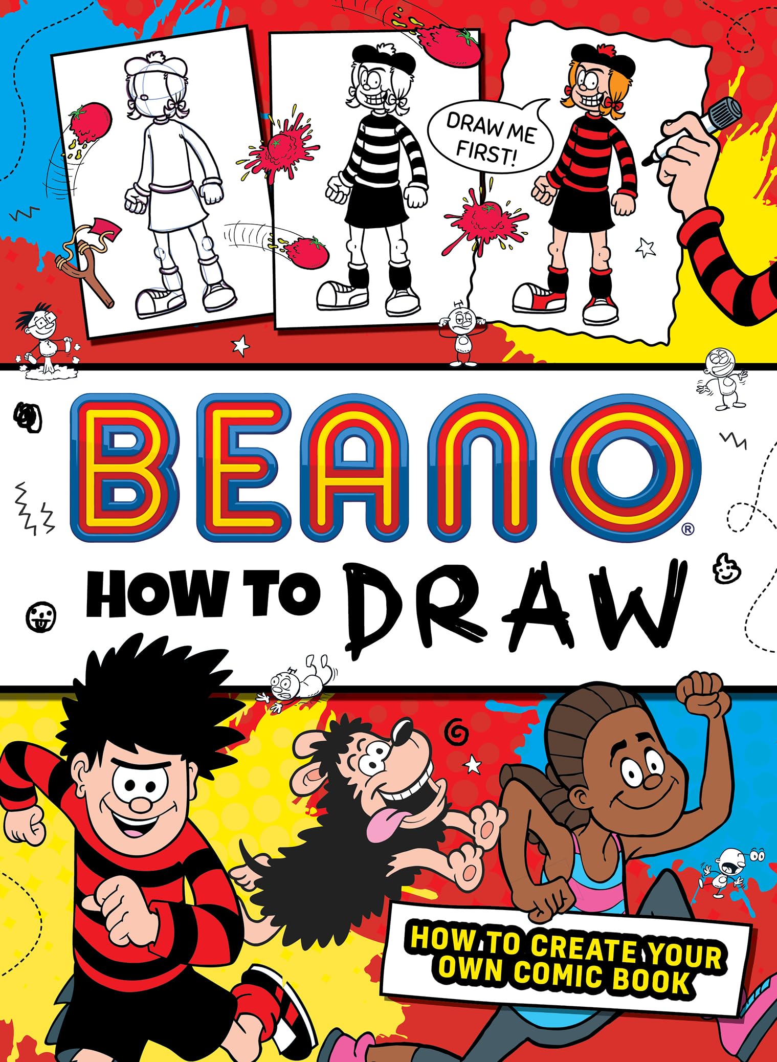 Beano How to Draw: An official Beano drawing book, fully illustrated ...