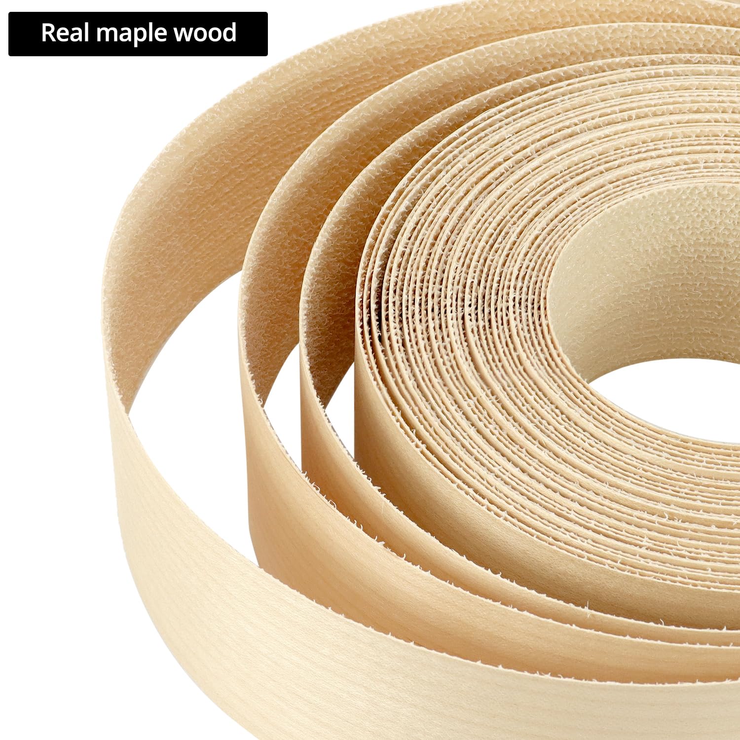 Wood Edge Banding Maple Wood Veneer Edge Banding 1 Inch X 50 Ft ...