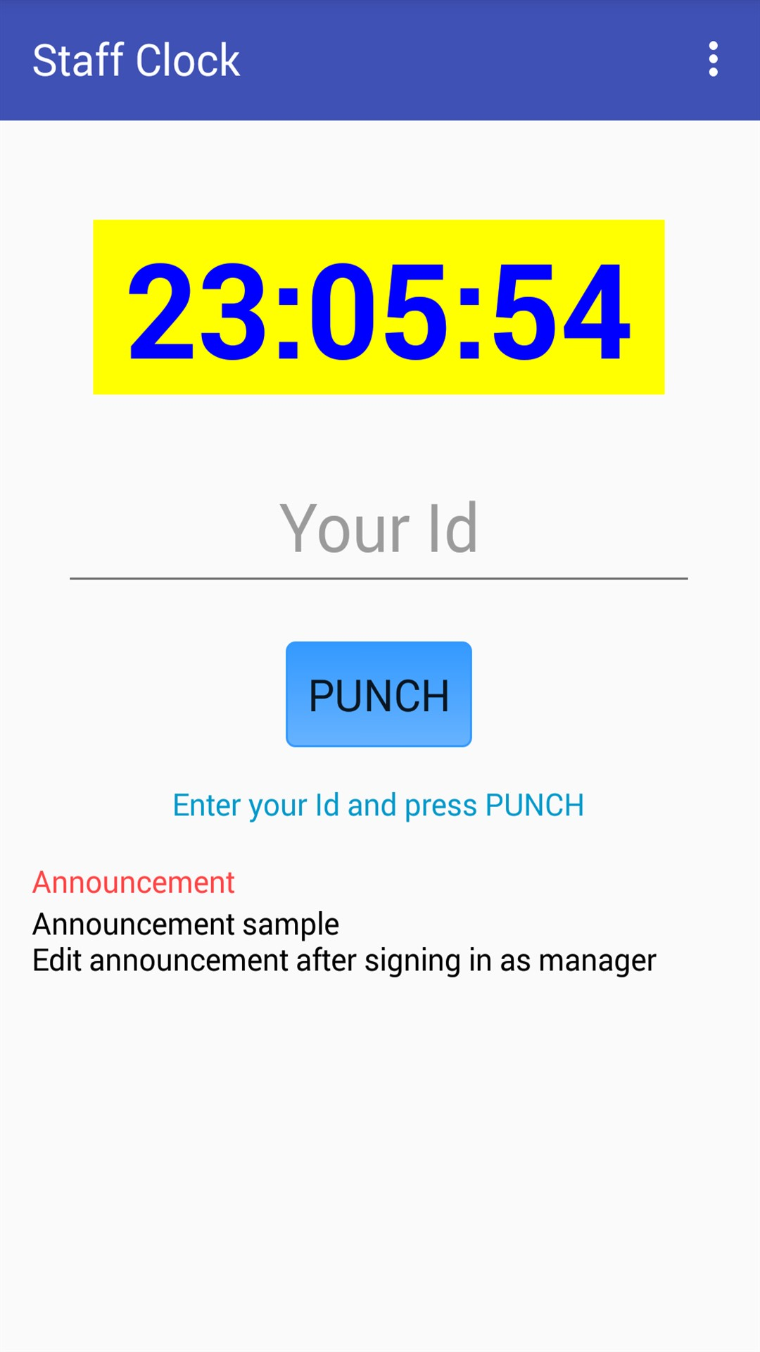 Staff Clock - App on Amazon Appstore
