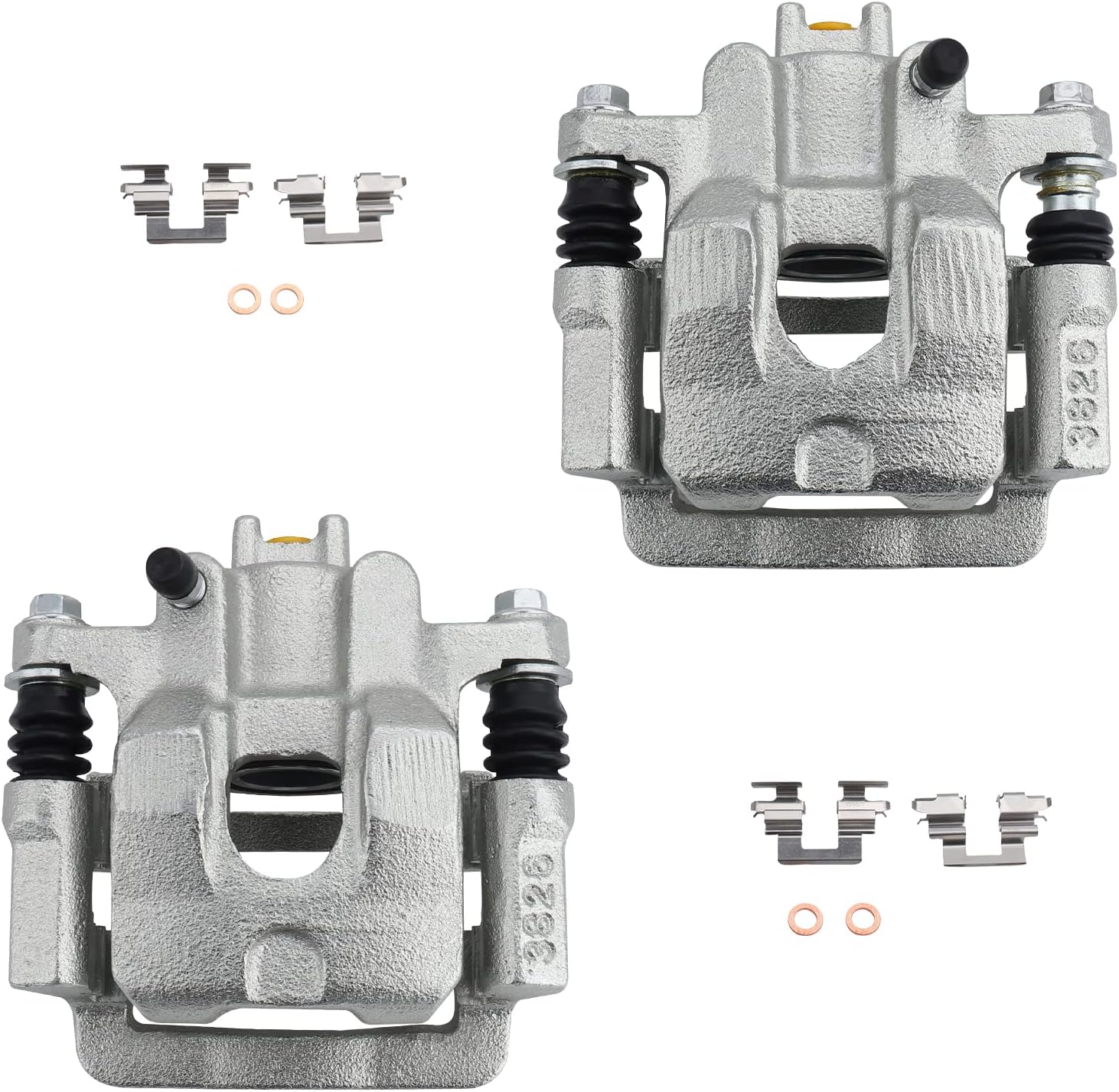 MAYASAF 19B2674 19B2675 Rear Disc Brake Caliper Set Passenger & Driver Side Caliper Assembly Fit ...