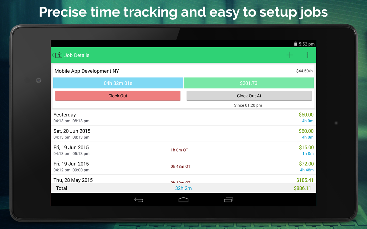 Work Hours Tracking & Billing - App on Amazon Appstore
