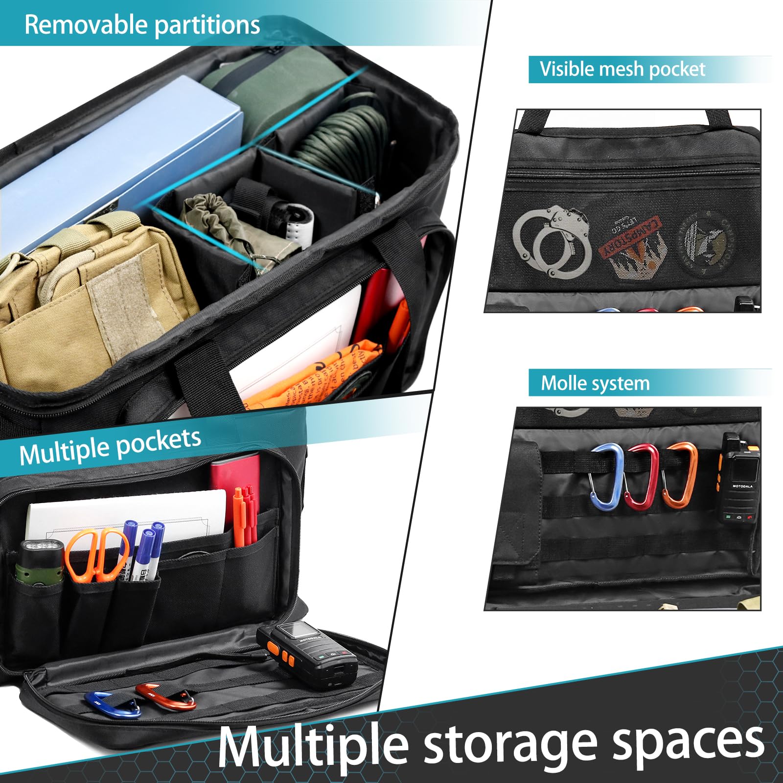 Snapklik.com : Patrol Bag Law Enforcement Police Gear Car Front Seat ...
