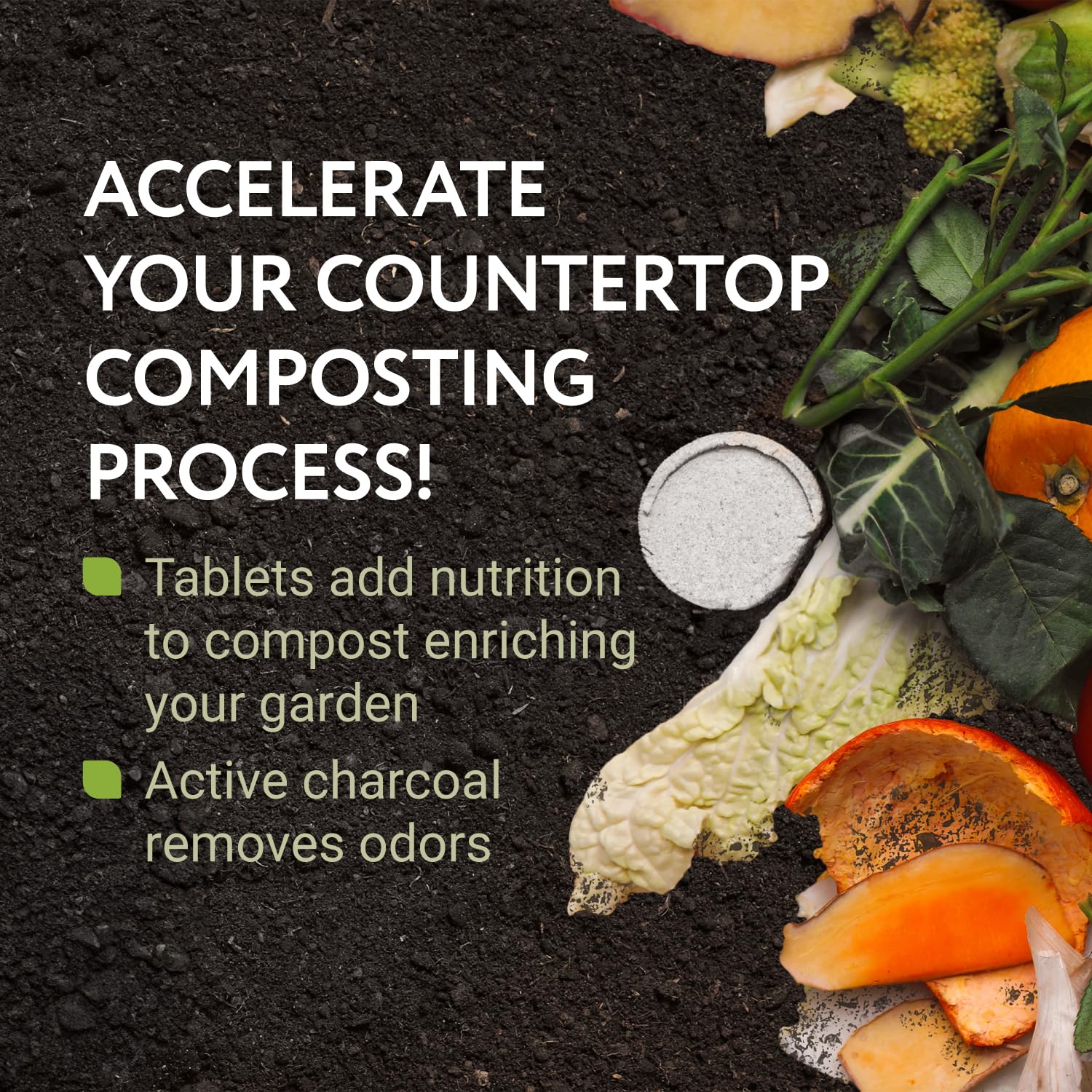Snapklik.com : Impresa Kitchen Composter Set For Lomi Kitchen Composter