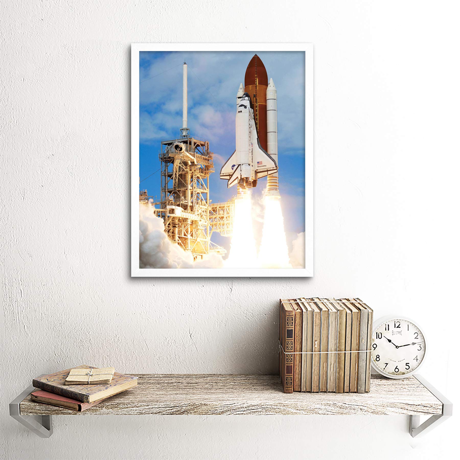 Ruimte Shuttle Lancering Tekening Space Shuttle Lancering In De